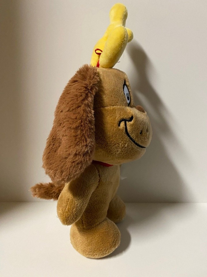 Dr Suess Max Dood Plush The Grinch Toy Stuffed Animal Christmas Dog ...