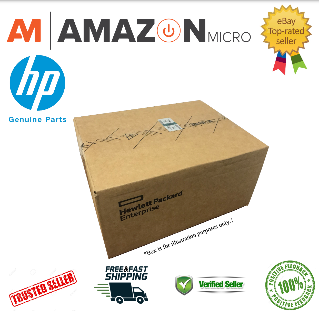 HP 610110-001 System fan, 80mm (3.14in) wide x 38mm (1.49in) deep, 2U ...
