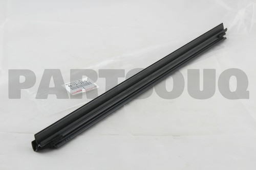 6817312310 Genuine Toyota WEATHERSTRIP, REAR DOOR GLASS, INNER RH 68173 ...