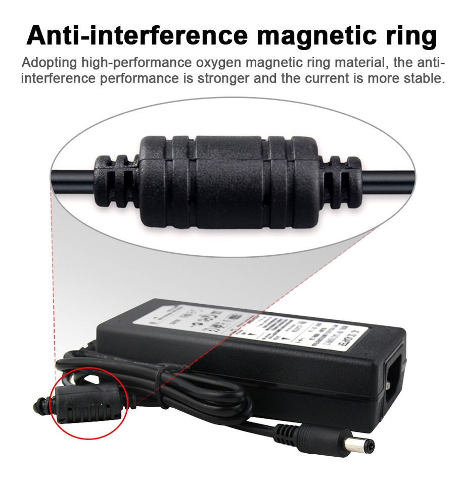 12V 1A 2A 3A 5A Power Supply AC to DC Adapter Transformer for LED Strip ...