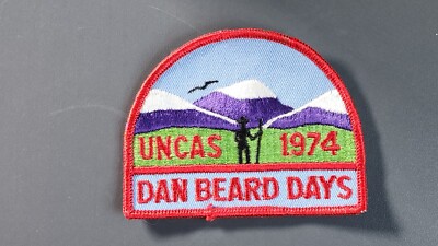 Vintage BSA Boy Scouts 1974 Dan Beard Day Uncas 1974 Patch New | eBay