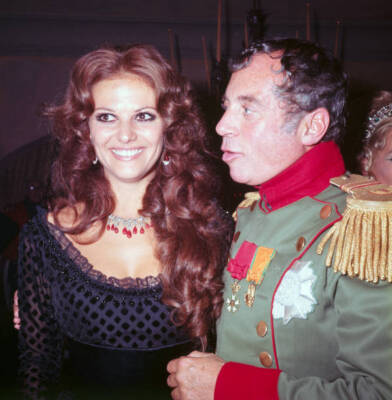 Claudia Cardinale Henry Lester dressed Napoleonic era clothes- 1968 Old ...