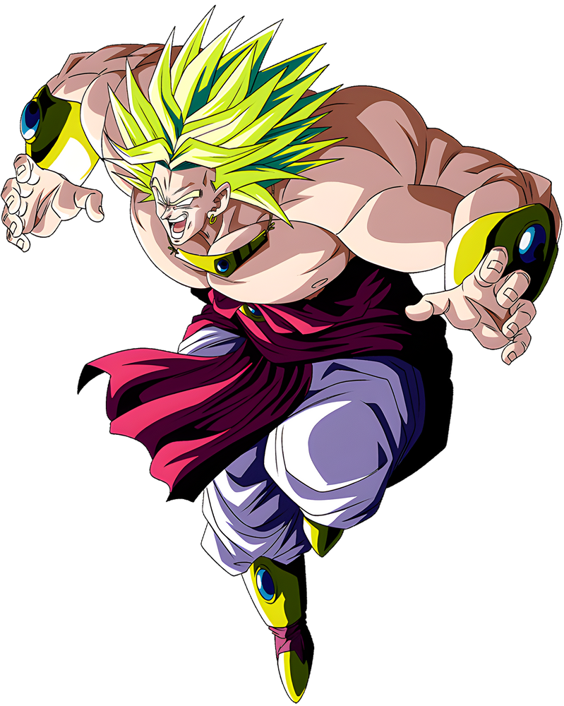 Broly Weatherproof Anime Sticker 6" Car Decal | eBay