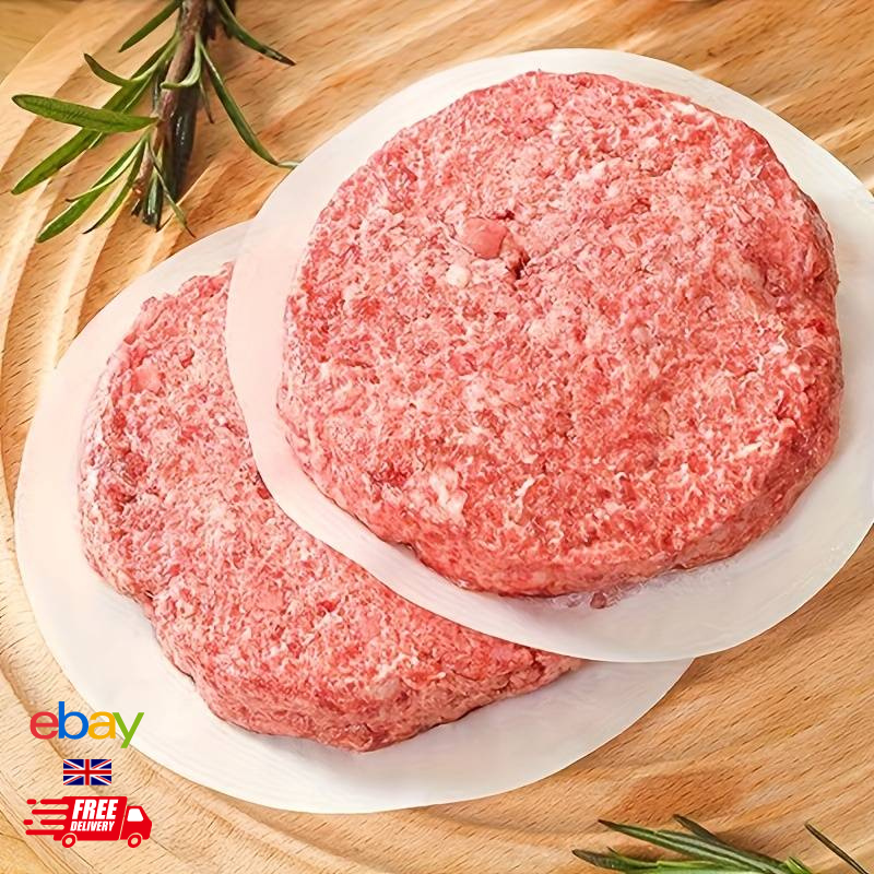 100pcs Non-Stick Hamburger Paper Sheets Burger Press Oil Paper Baking ...