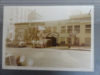Vintage Gas Station Photo - 1920s-30s Signal Products Garage - Auto ...