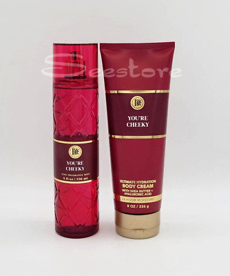 Bath & Body Works You're Cheeky Fine Fragrance Body Mist & Body Cream ...