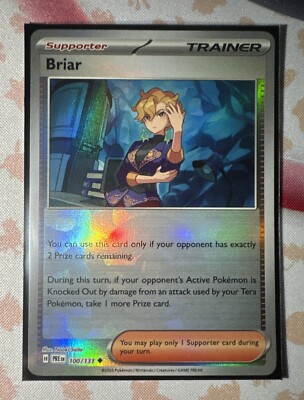 Briar 100/131 - Pokeball Holo - Prismatic Evolutions Pokemon TCG - NM/M | eBay