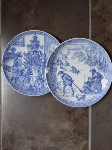 Spode The Blue Room Collection "Decorating the Tree" and Christmas ...