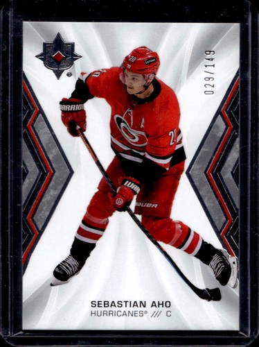 Sebastian Aho 2021-22 Upper Deck Ultimate Collection #57 /149 | eBay