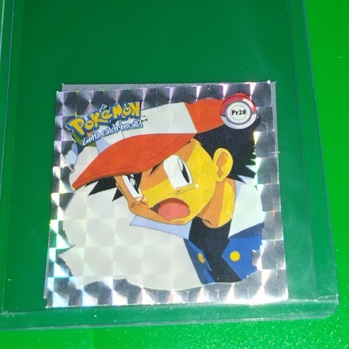 Pokemon 1999 Artbox Series 1 PRIZM Stickers Ash Pr20. | eBay