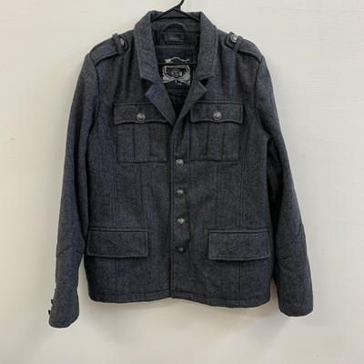 Buckle black label On The Run Coat BKE M slim fit military length 29 ...