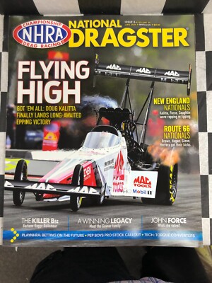 NHRA National Dragster Magazine June 2024 Drag Racing Issue 6 Vol 65 | eBay