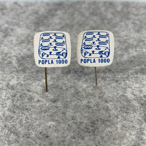 Lot of 2 Popla 1000 Toilet Paper Dutch VTG Stick Pin Badge Pins #48900 ...