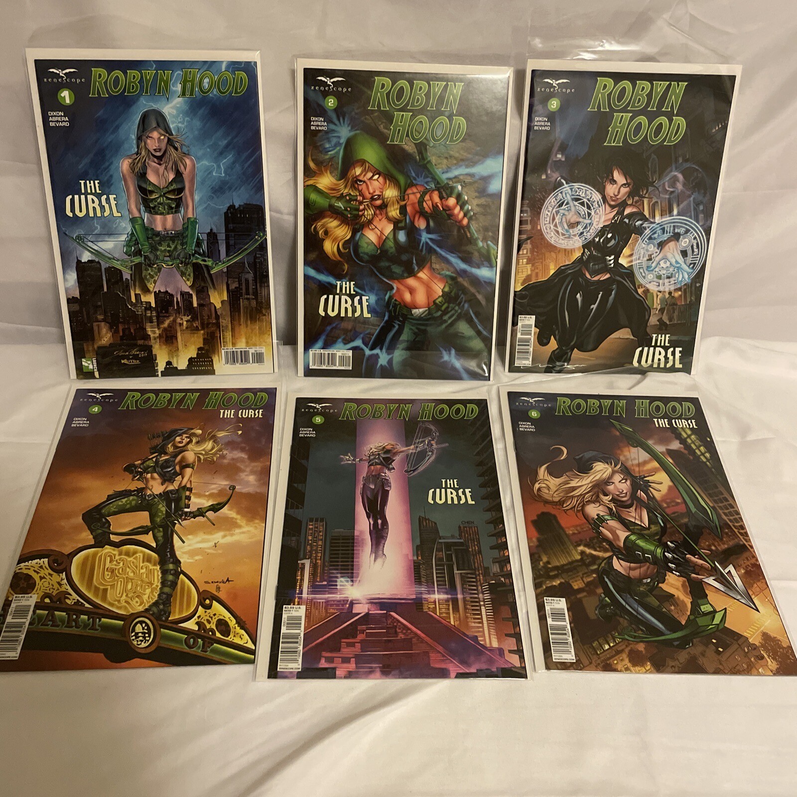 Robyn Hood the Curse 1-6 Cover A 2018 Dark Queen, Inferno, Best ...