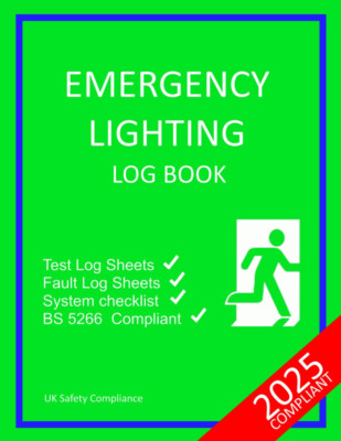 Emergency Lighting Log Book: Emergency Light Test and Fault Log Book to ...