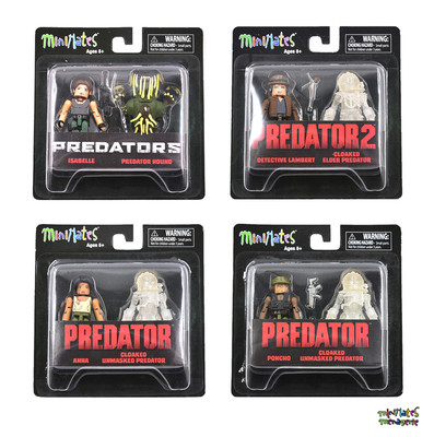 Predator Minimates Series 4 Complete Set | eBay