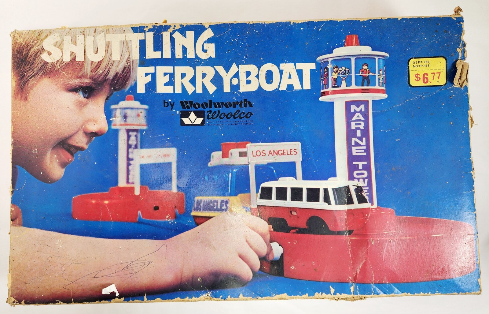 Vtg Shuttling Ferry Boat Vintage Woolworth Shuttle Ship Toy Playset | eBay