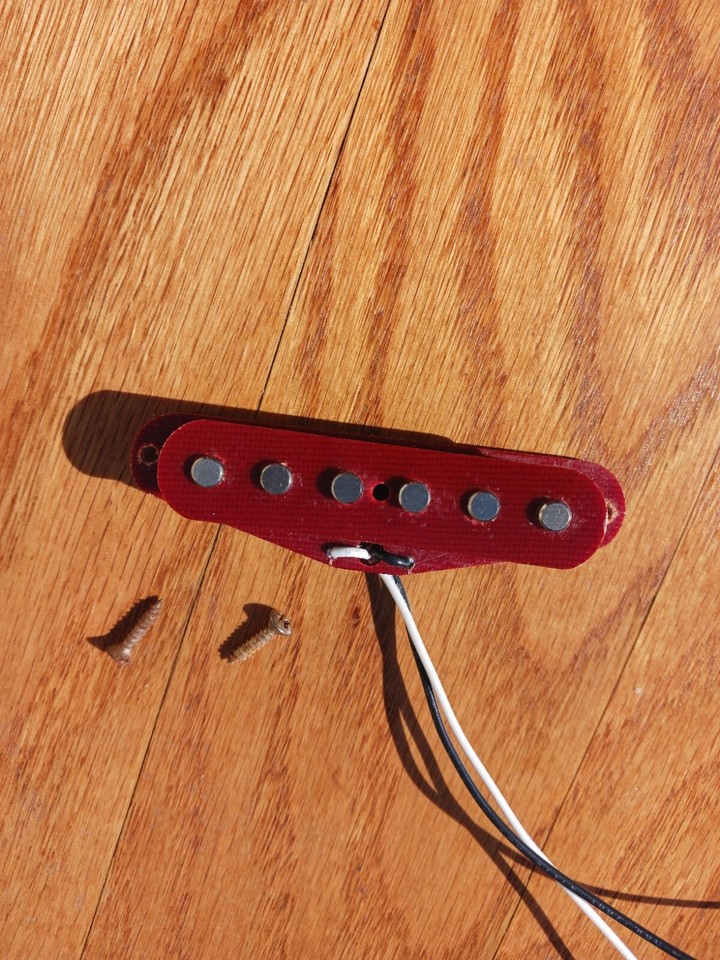 EVH Frankenstein / Frankenstrat Style Phenolic Pickup and 61071 Neck ...