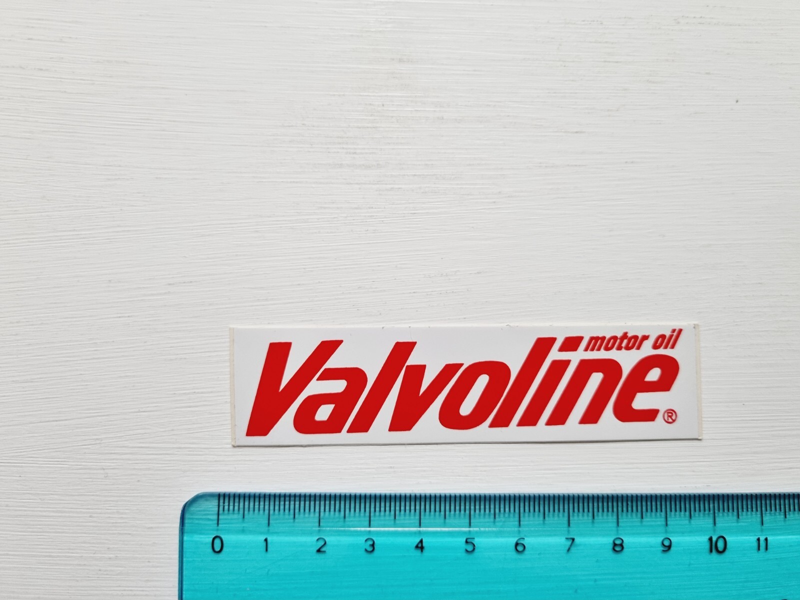 Adhesive Valvoline Motor Oil Sticker Autocollant Vintage 80s Original ...