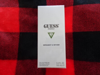 GUESS ORIGINALS EDP PARFUM TYPE 1 BERGAMOT VETIVER 3.4 Fl. Oz FACTORY ...