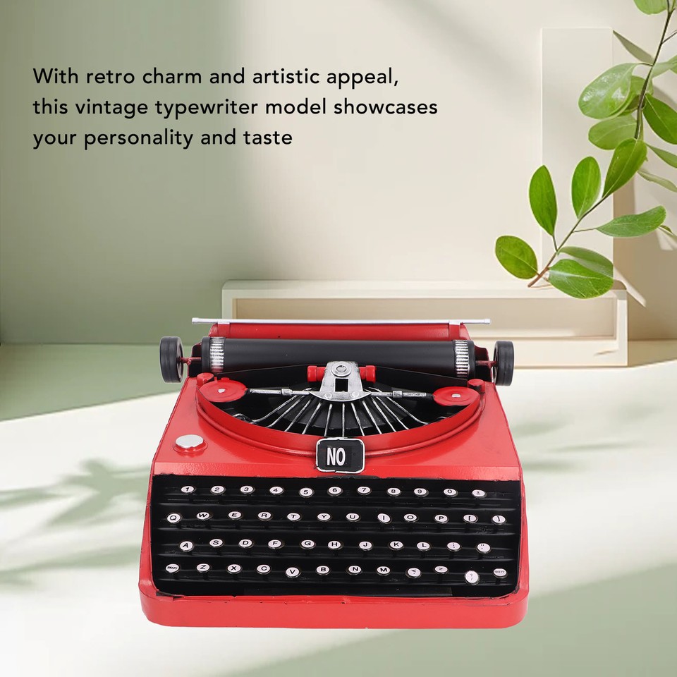 Retro Vintage Typewriter Model Iron Typewriter Table Typewriter ...