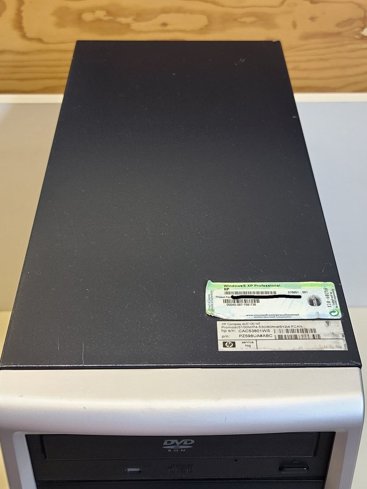HP/Compaq dc5100 MT + Pentium 4 530 + 2GB + 80GB Windows XP Pro TESTED ...