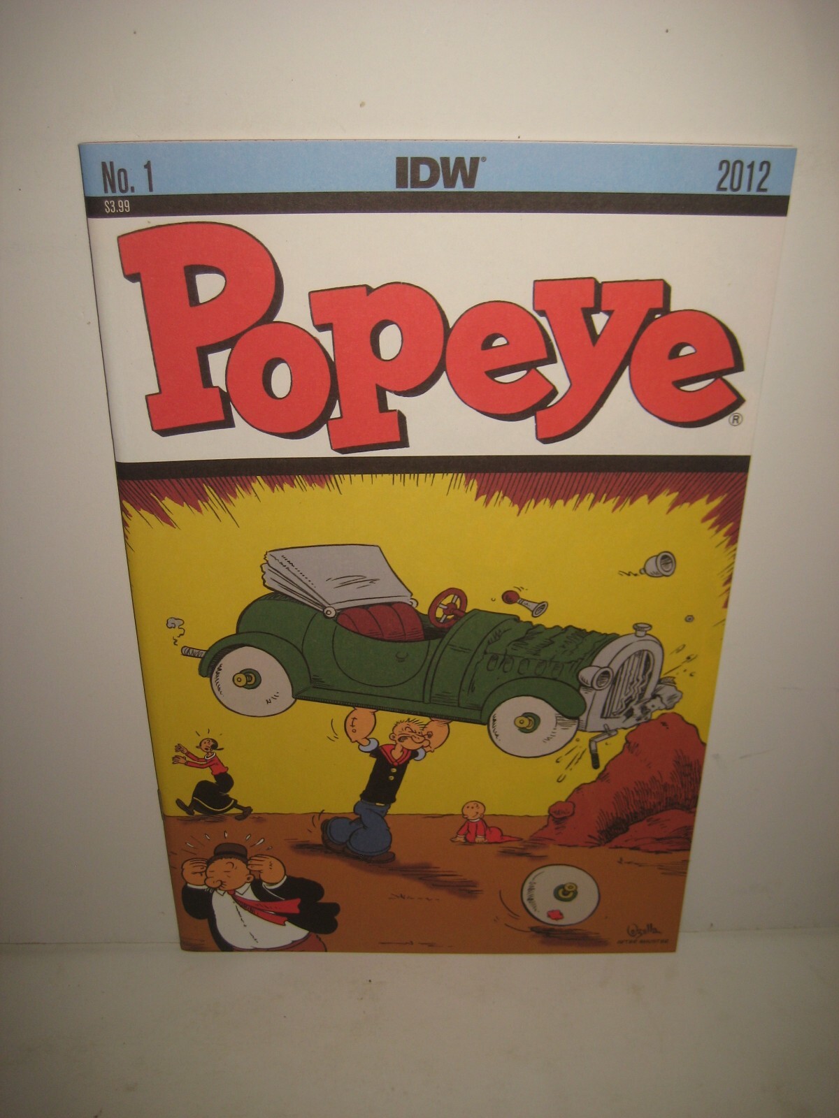 Popeye #1 - Superman Homage Action Comics #1 Cover - IDW 2012 | eBay
