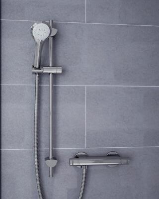 Bristan Artisan Thermostatic Fast Fit Bar Mixer Shower with Adjustable ...