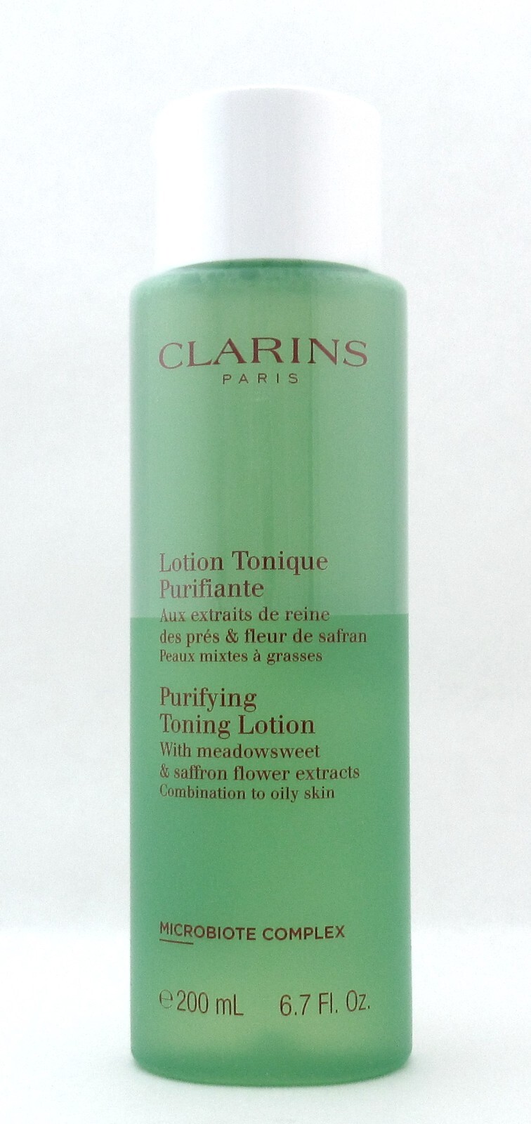 Clarins Purifying Toning Lotion Combination to Oily Skin 6.7 oz. New ...