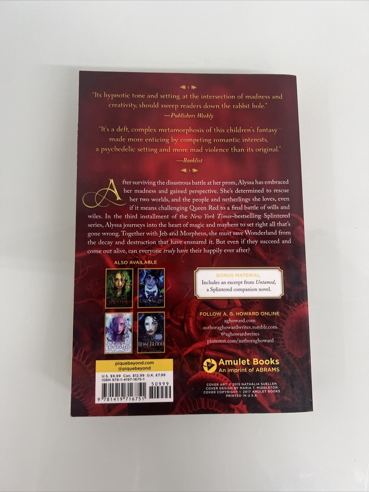 Splintered Ser.: Ensnared (Splintered Series #3) : Splintered Book ...