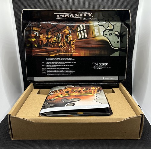 Insanity 60 Day Total Body Workout DVD Set 10 Discs Complete Beachbody ...