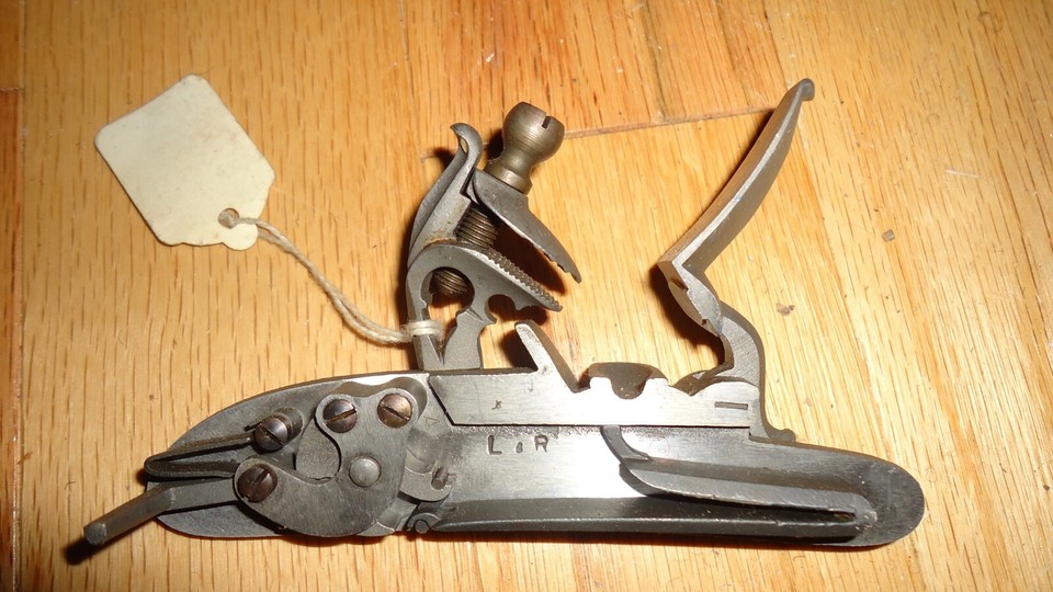 Left Hand L&R Early English or Hawken Flintlock Lock. New Old Stock | eBay