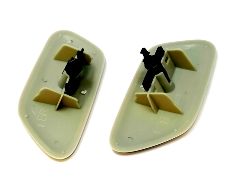 Front Headlight Washer Nozzle 2*Covers Cap+2*BRACKET for Infiniti EX30D ...