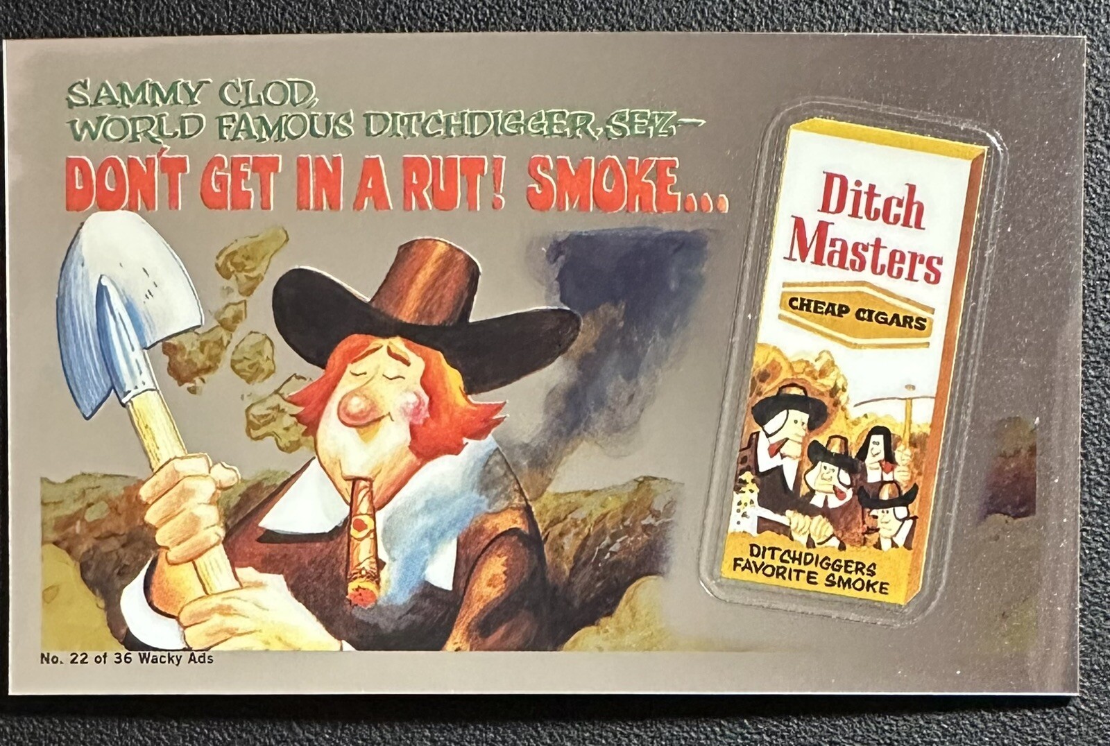 2014 Topps Wacky Packages Chrome Wacky Ads #22 of 36 DITCH MASTERS in ...