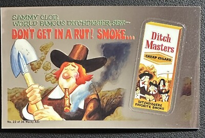 2014 Topps Wacky Packages Chrome Wacky Ads #22 of 36 DITCH MASTERS in ...