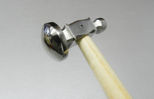 Chasing Hammer 1" Full Domed Face Jewelry Crafts Metal Forming Jewelers ...