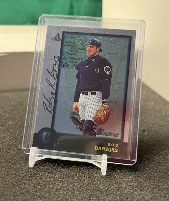 Rod Barajas 1998 Bowman International card 429 Arizona Diamondbacks ...