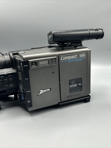 Zenith VM6200 Compact Vhs Auto Focus Video Camera NO ACCESSORIES Not ...