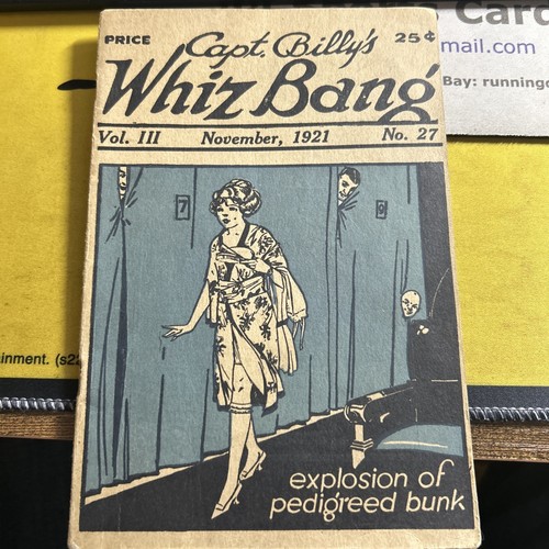 Capt Billy’s Whiz Bang November 1921 | eBay