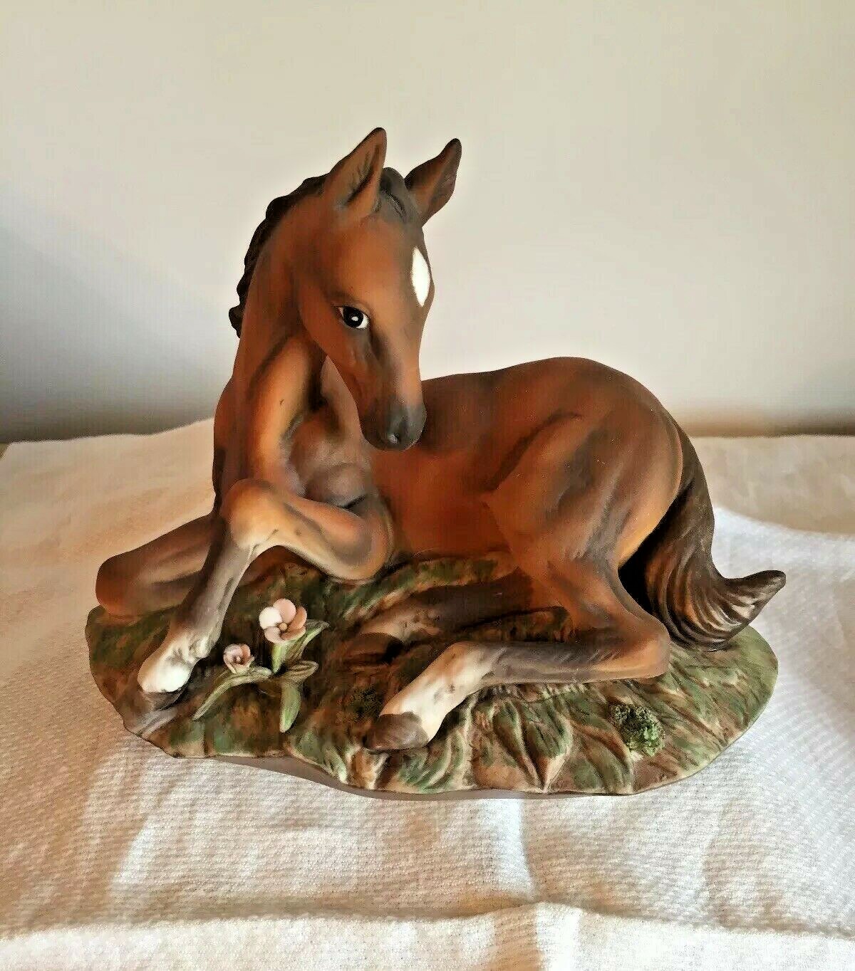 Vintage Masterpiece Porcelain "HORSE" Colt Foal Figurine by HOMCO *1982 ...