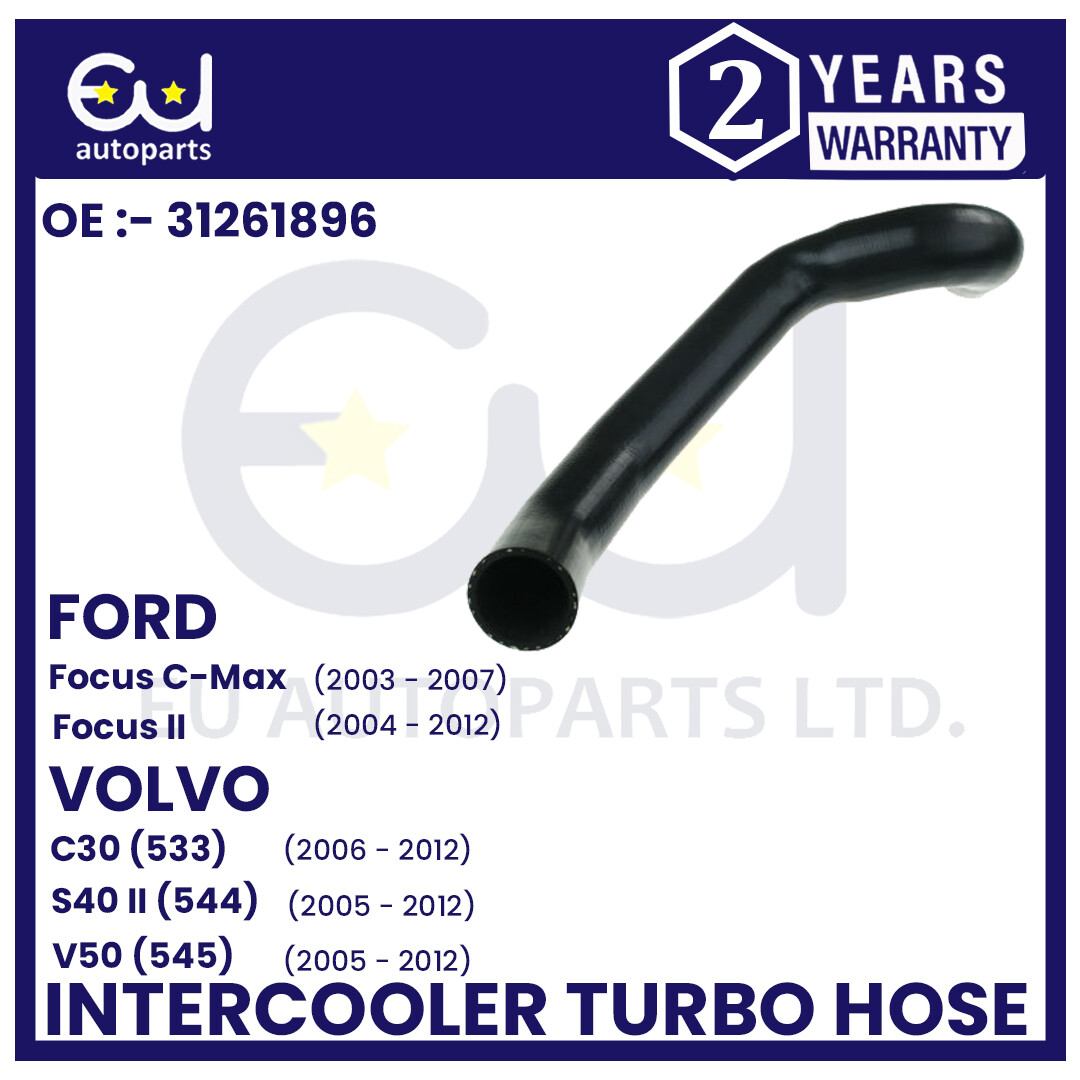 INTERCOOLER TURBO HOSE PIPE FOR VOLVO C30 S40 V50 C70 2.0D DIESEL ...