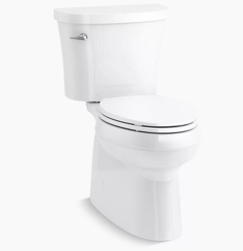 Kohler Gleam The Complete Solution Elongated Chair Height Toilet K ...