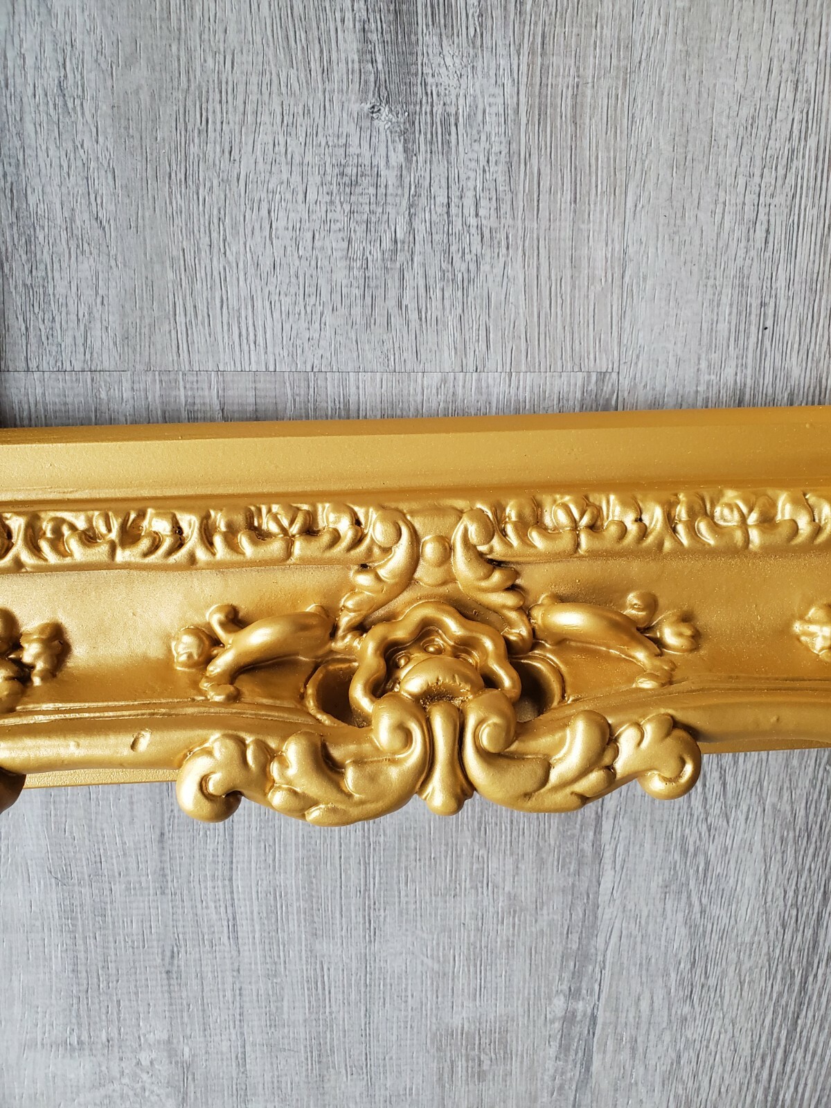 12x16 Matte Gold Picture Frame, Ornate Baroque Wall Picture Frame, Art ...