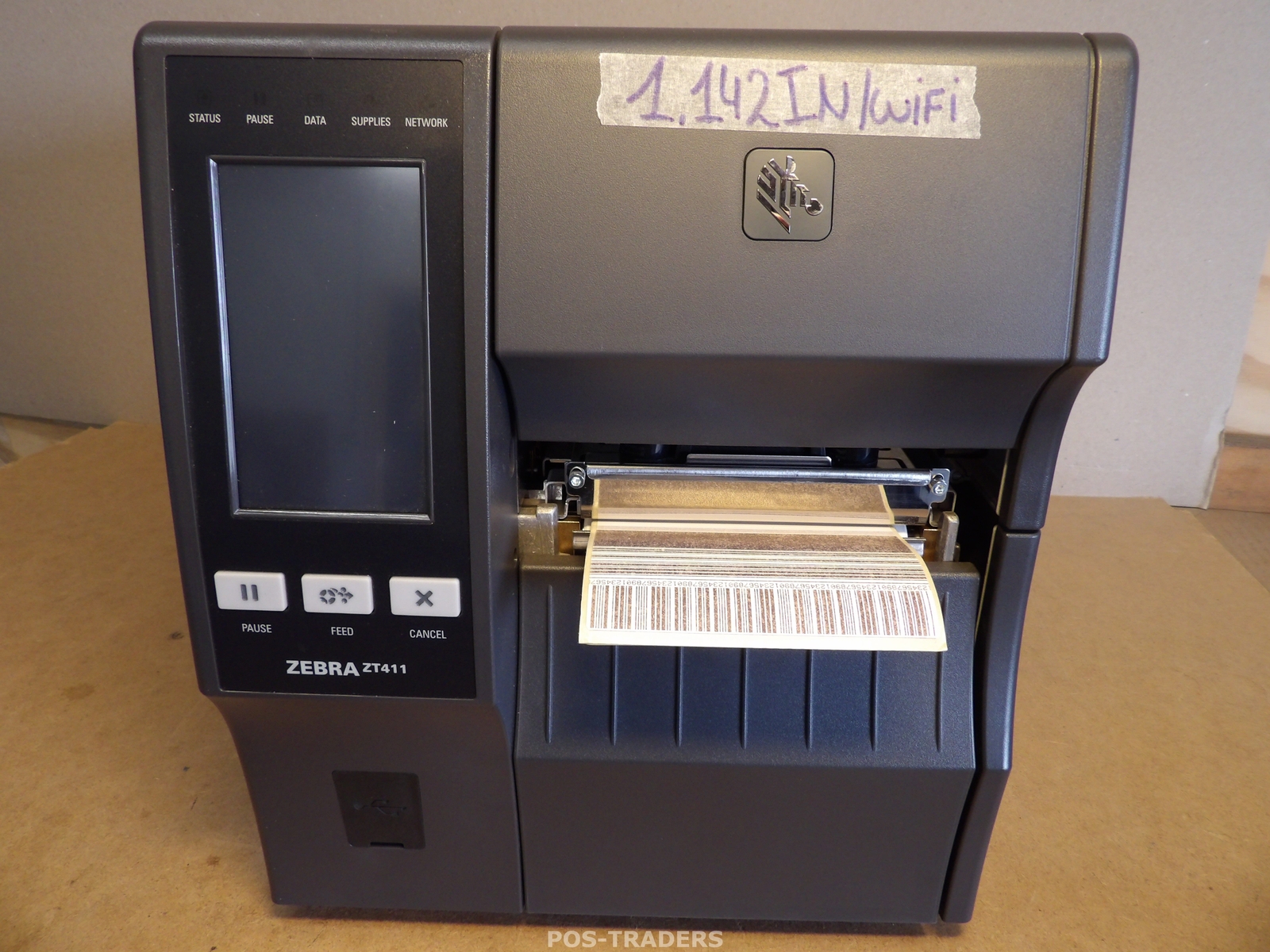 Zebra ZT411 Thermal Label Printer ZT41142-T0EC000Z WiFi LAN USB BT - 1. ...