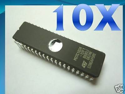 10pcs ST 27C1024 UV EPROM M27C1024 *1M* M27C1024 RH | eBay