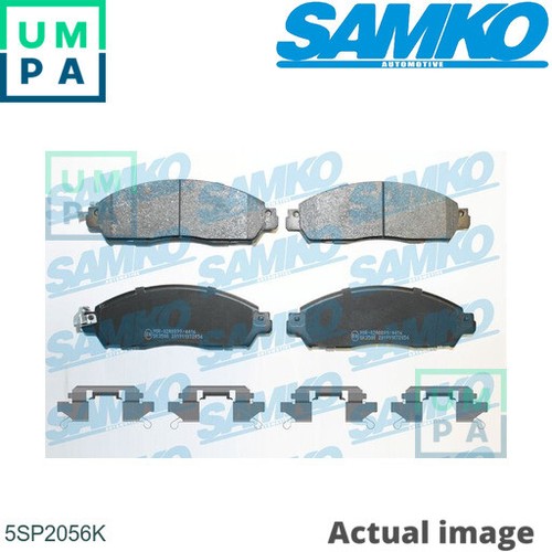BRAKE PAD SET DISC BRAKE FOR NISSAN NP300/NAVARA/Pickup/FRONTIER LEAF ...
