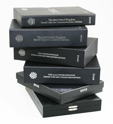 ROYAL MINT Coin Proof Set Empty Boxes/Display Case etc 2008-2026 - No ...