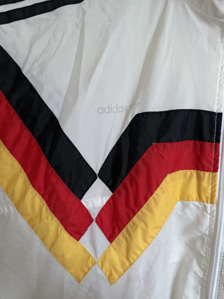 Adidas Retro Germany Football Jacket Size L | eBay