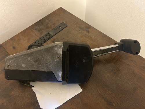 OMC Johnson Evinrude Control Box Binnacle Top Mount Without Key Switch ...