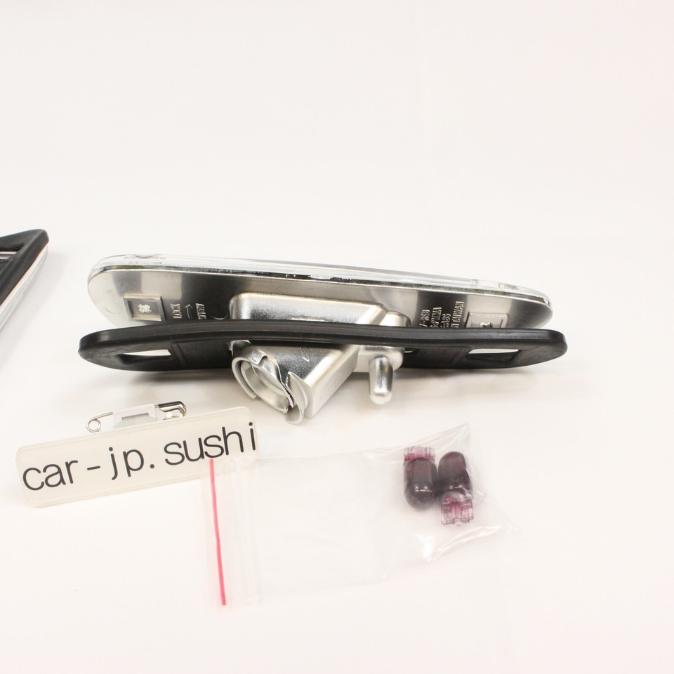 RX-7 FD3S Bumper Fender Side Rear Reverse Crystal Clear Lens Kit Light ...